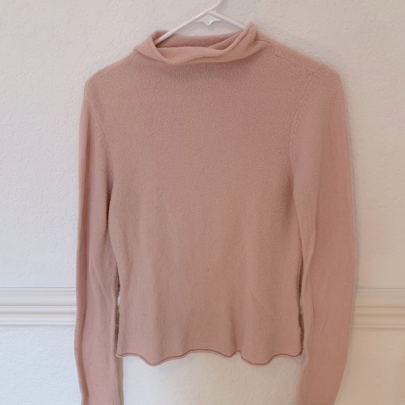 Aritzia | Sweaters | Aritzia Wilfred Light Pink Sweater | Poshmark